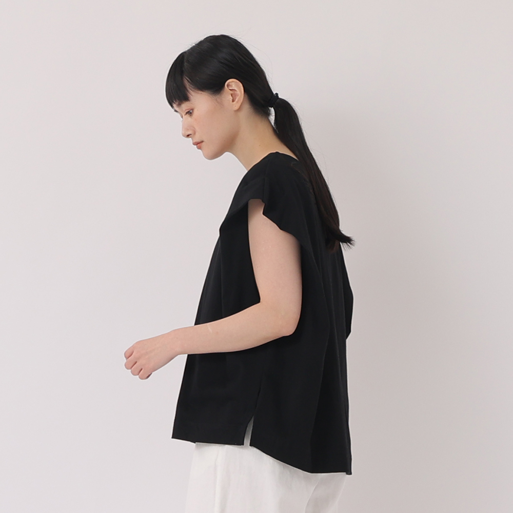 コットン天竺ノースリーブプルオーバー 【0623PS-70083】 TUTIE. ONLINE STORE